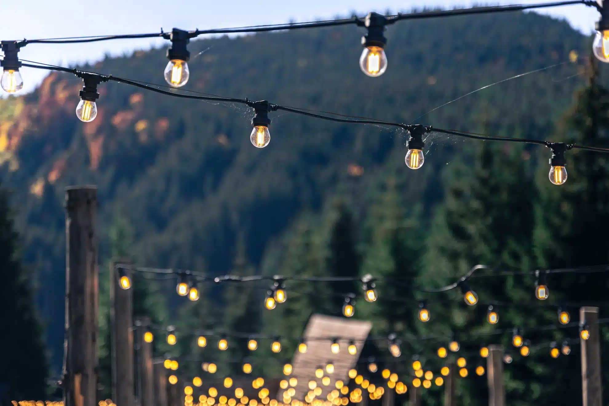 String and Bistro Lighting: Illuminating Your Event with Style